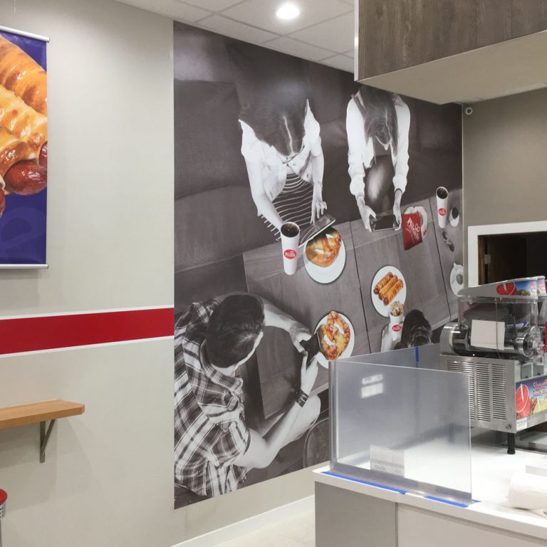 Wall Low Tac Vinyl - Cape Coral Signs and Printing